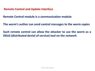 Ids 006 computer worms | PPT