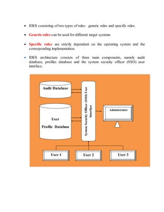 Ids 013 detection approaches | PDF