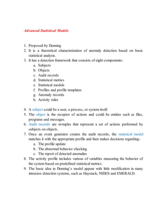 Ids 014 anomaly detection | PDF