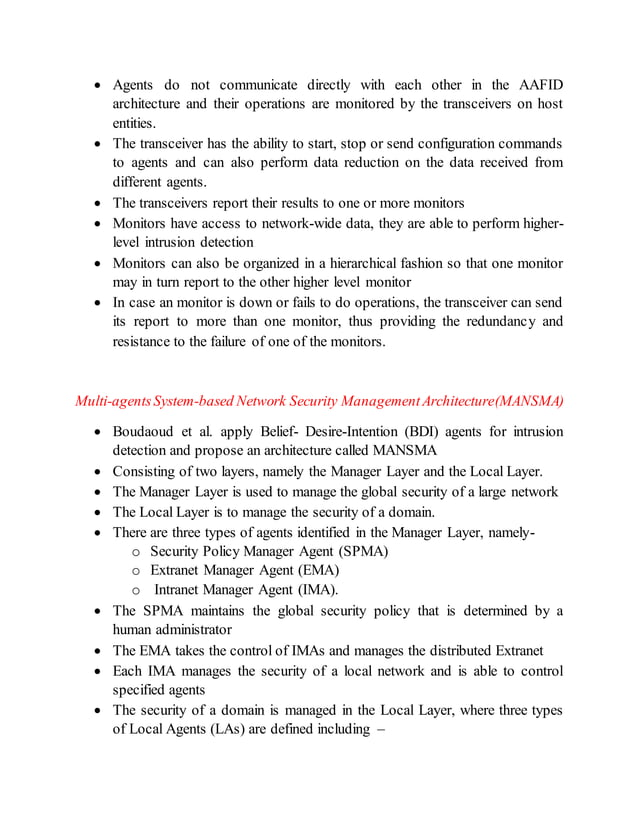 Ids 015 architecture and implementation of ids | DOCX | Information and Network Security | Computing