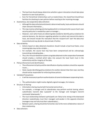 Ids 016 cooperative intrusion detection | PDF