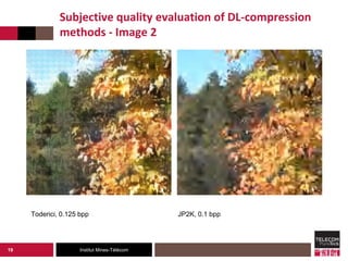 Activity report on Deep-learning based compression | PPTX | Video Software | Computer Software ...