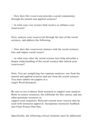 IDS 400 Milestone Four Guidelines and Rubric Analyzing an .docx