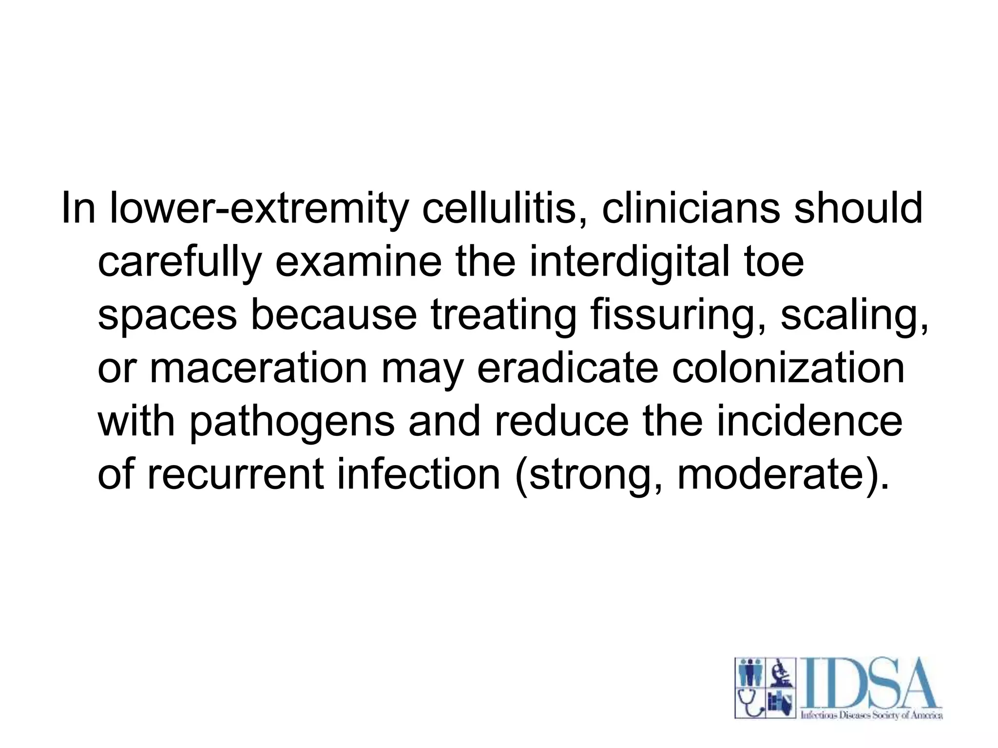 Management of Skin and Soft Tissue Infections: IDSA Guideline 2014 | PPTX