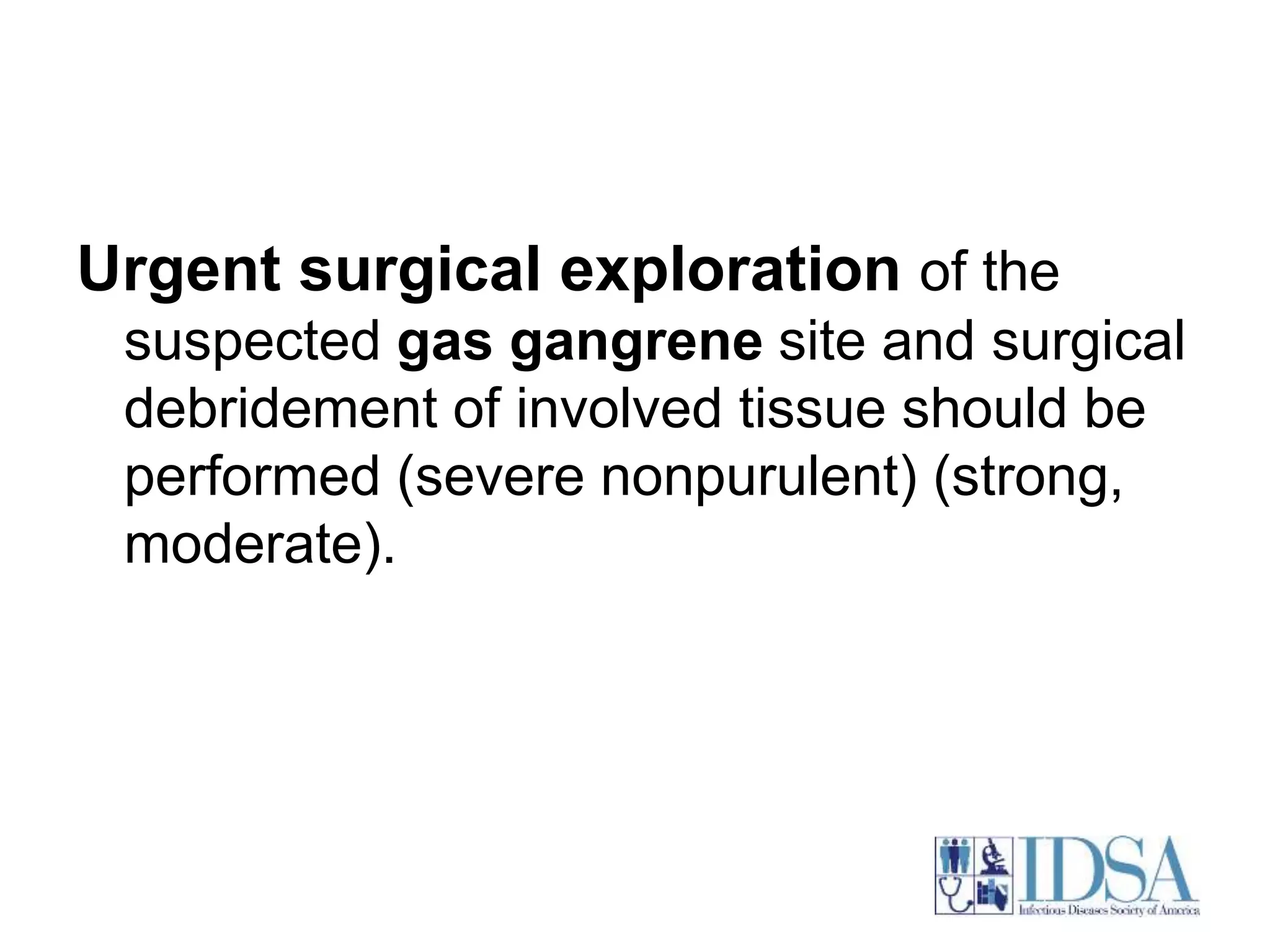Management of Skin and Soft Tissue Infections: IDSA Guideline 2014 | PPTX