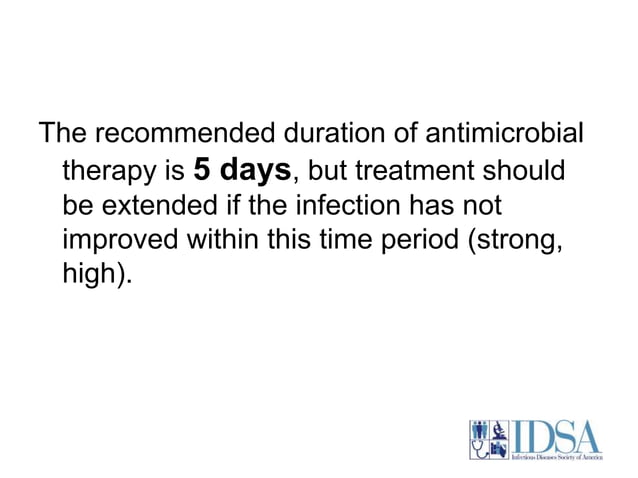 Management of Skin and Soft Tissue Infections: IDSA Guideline 2014 | PPTX