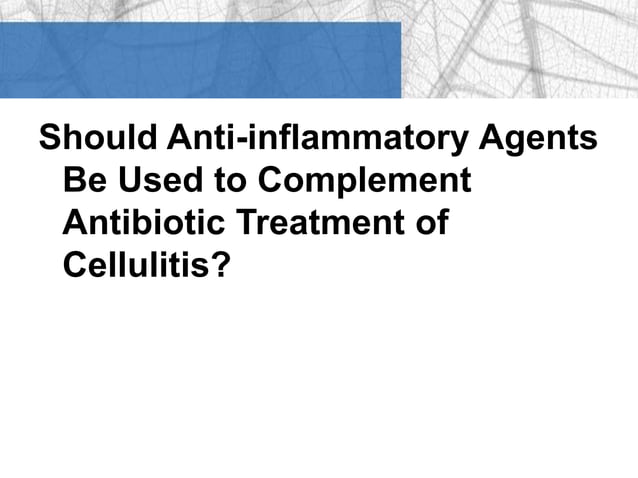 Management of Skin and Soft Tissue Infections: IDSA Guideline 2014 | PPTX