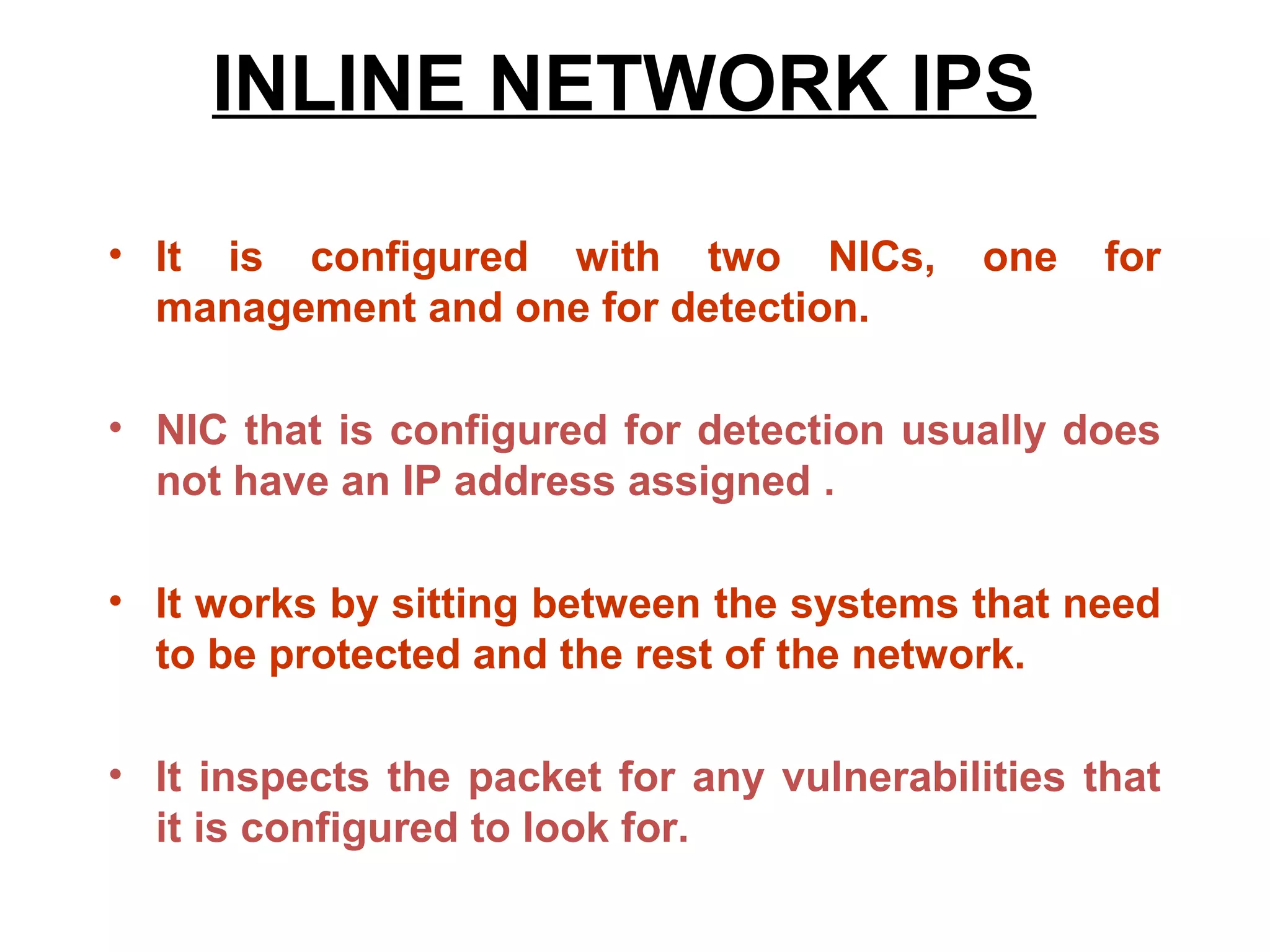 IDS and IPS | PPT