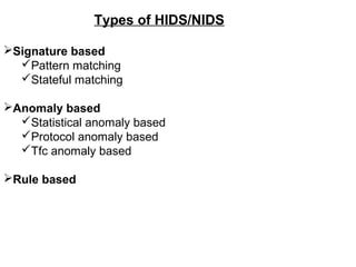 IDS and IPS | PPT