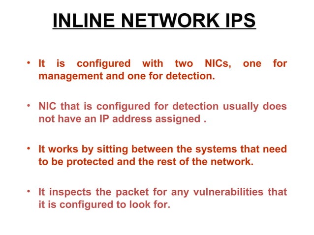 IDS and IPS | PPT