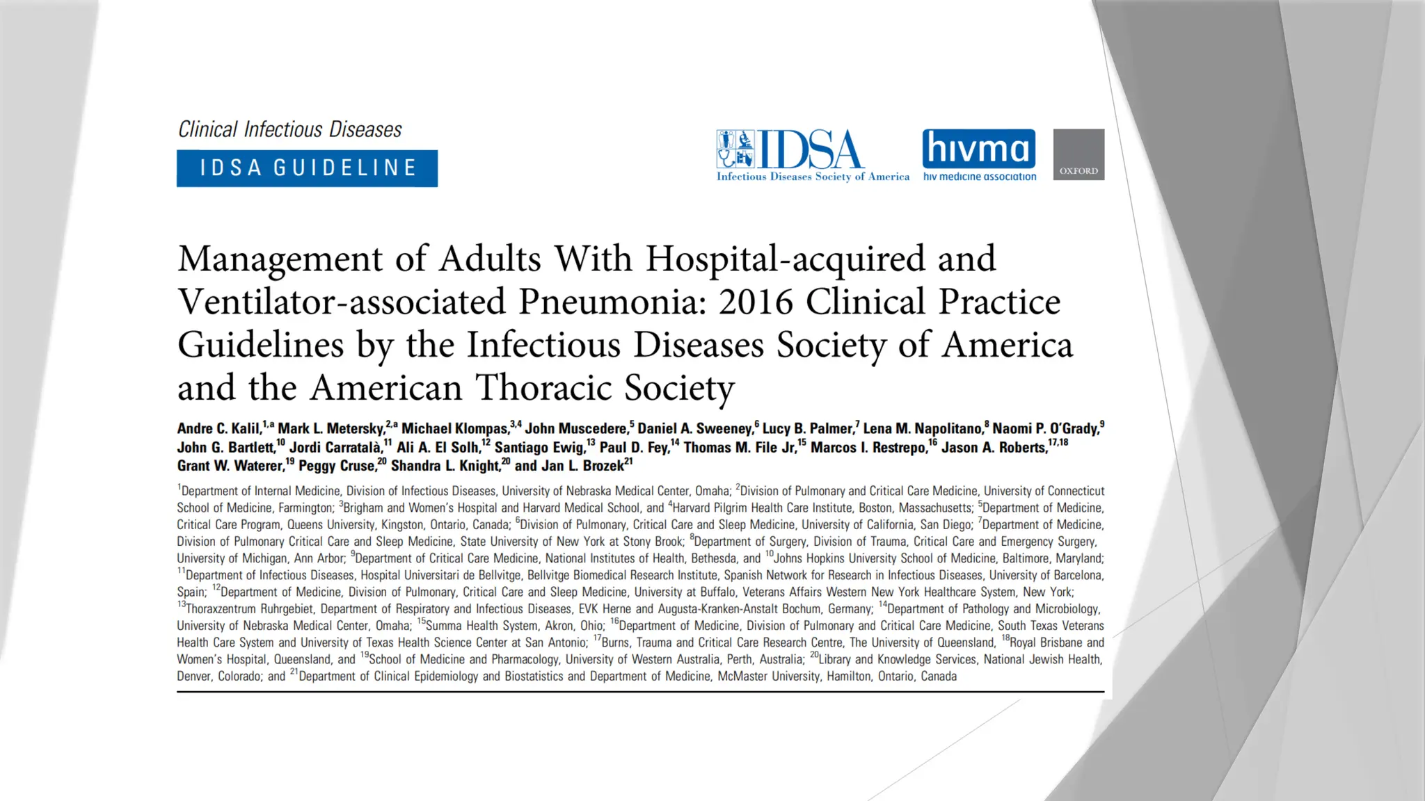 IDSA Neumonia intrahospitalaria y asociada a la ventilacion.pptx