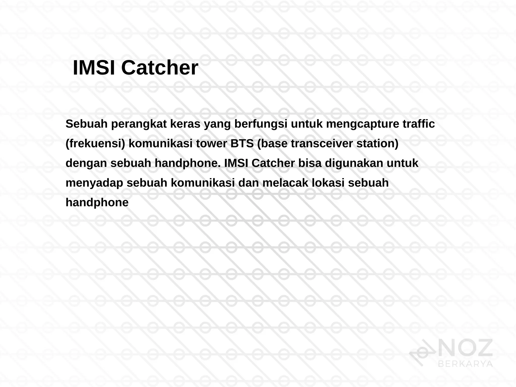 IMSI Catcher Detector Device (Gotcha) - Tri Sumarno, Bona | PPT