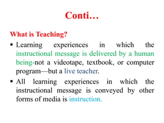 Introduction to Instructional Design | PPTX