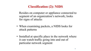 Intrusion detection system and intrusion prevention system | PPTX