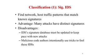 Intrusion detection system and intrusion prevention system | PPTX