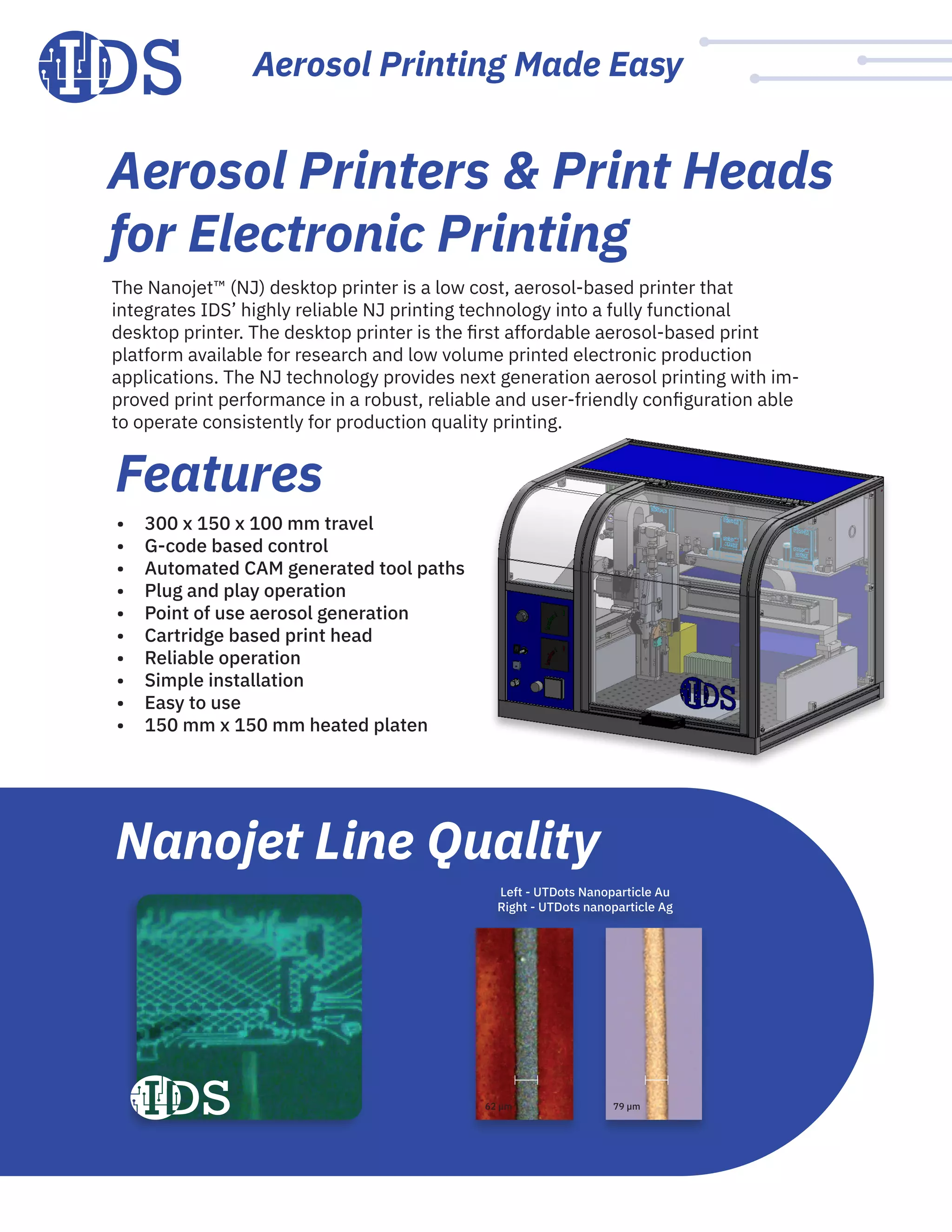 IDS Nanojet Specs | PDF | Desktop Publishing | Computer Software and ...