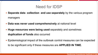 IDSP.pptx | Infectious Diseases | Diseases and Conditions