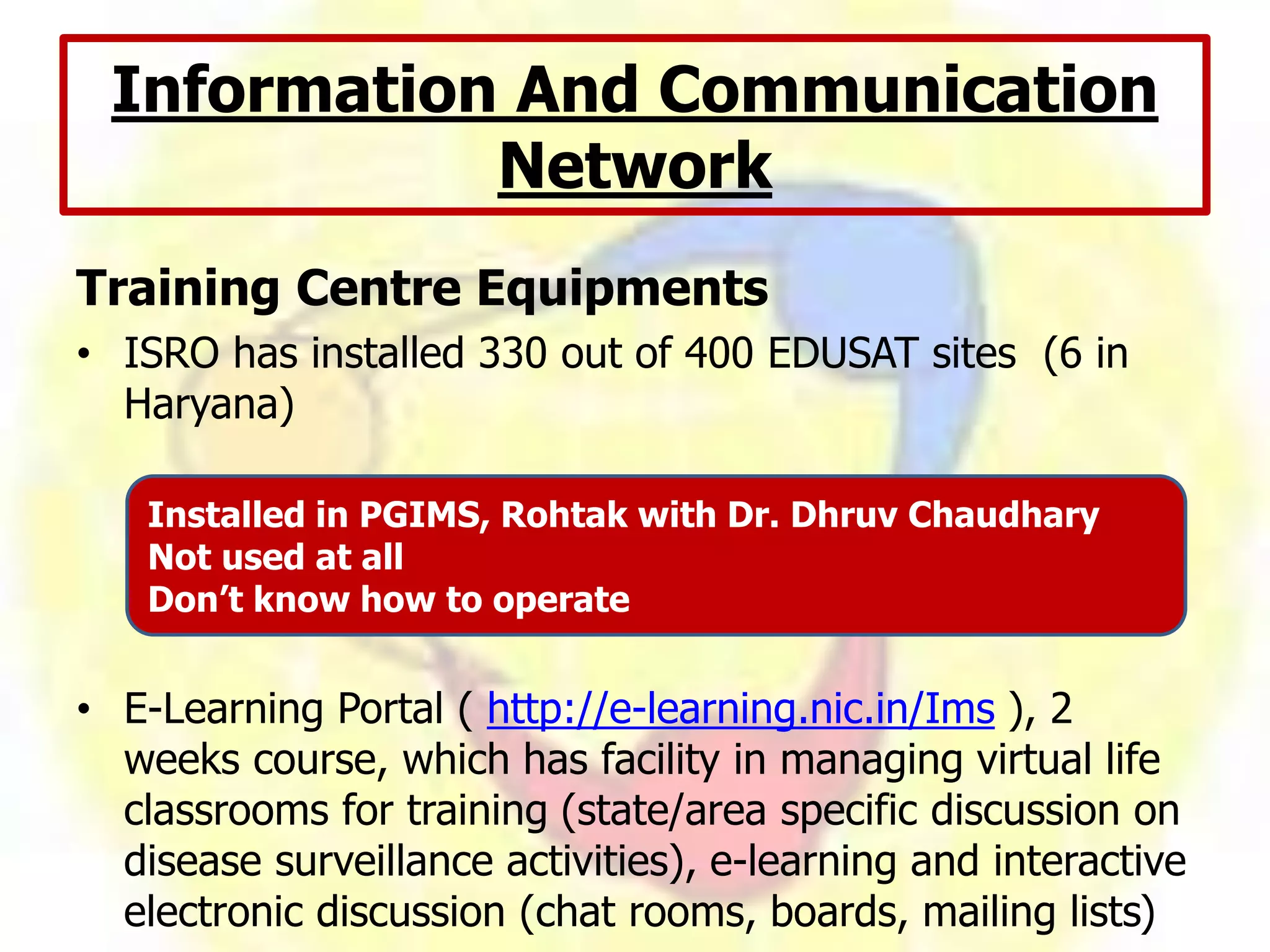 IDSP- Integrated Disease Surveillance Programme | PPTX