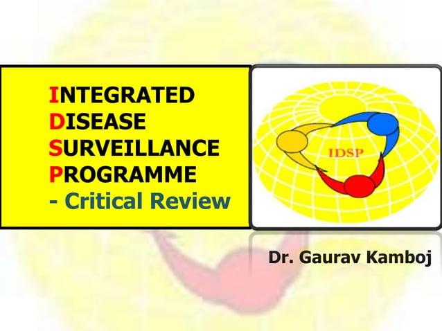 IDSP- Integrated Disease Surveillance Programme | PPTX | Infectious ...