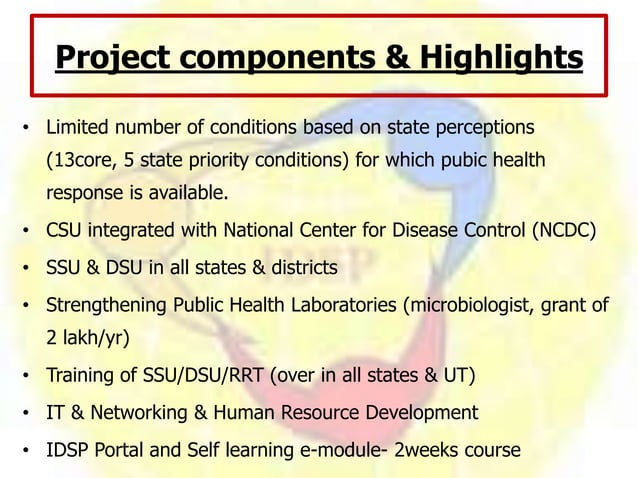 IDSP- Integrated Disease Surveillance Programme | PPTX | Infectious ...