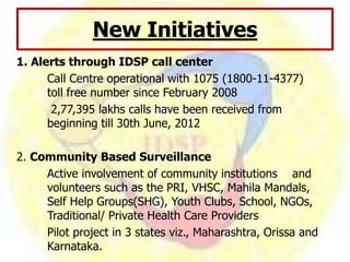IDSP- Integrated Disease Surveillance Programme | PPTX