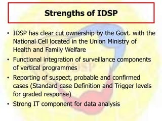IDSP- Integrated Disease Surveillance Programme | PPTX