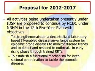 IDSP- Integrated Disease Surveillance Programme | PPTX