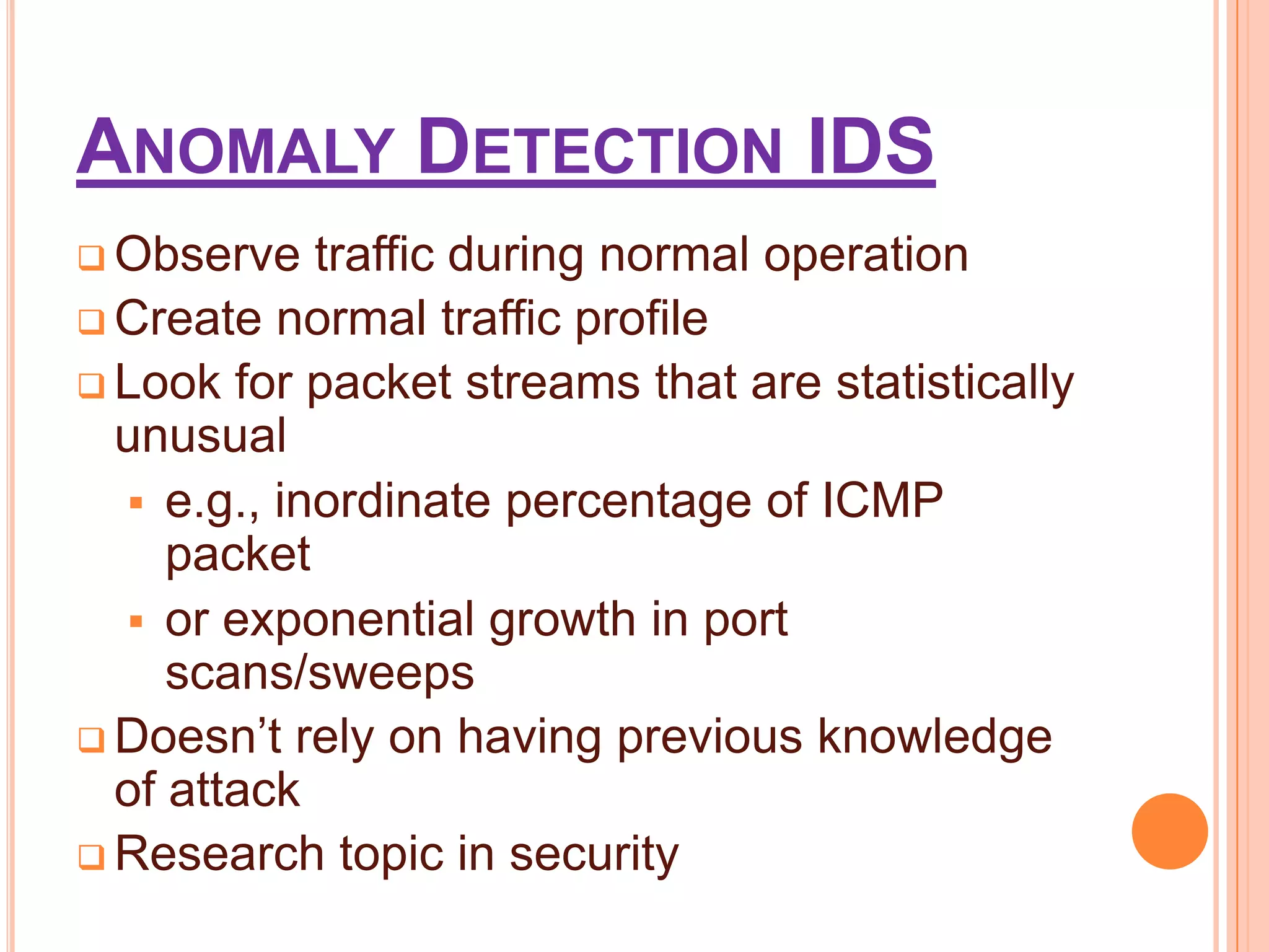 Intrusion Detection System(IDS) | PPTX