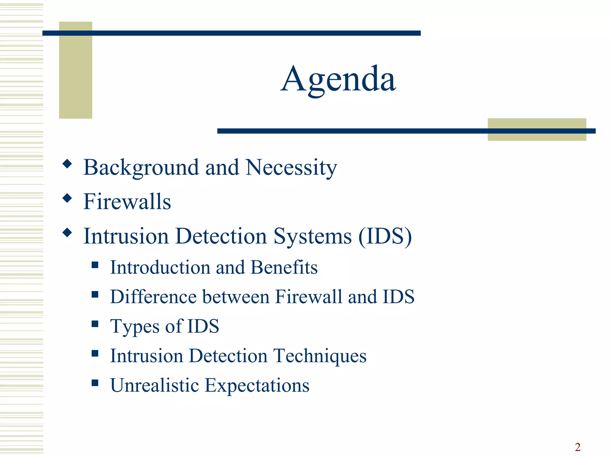 Intrusion Detection System | PPT