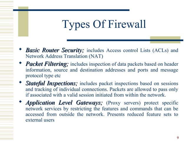Intrusion Detection System | PPT | Internet | Computing