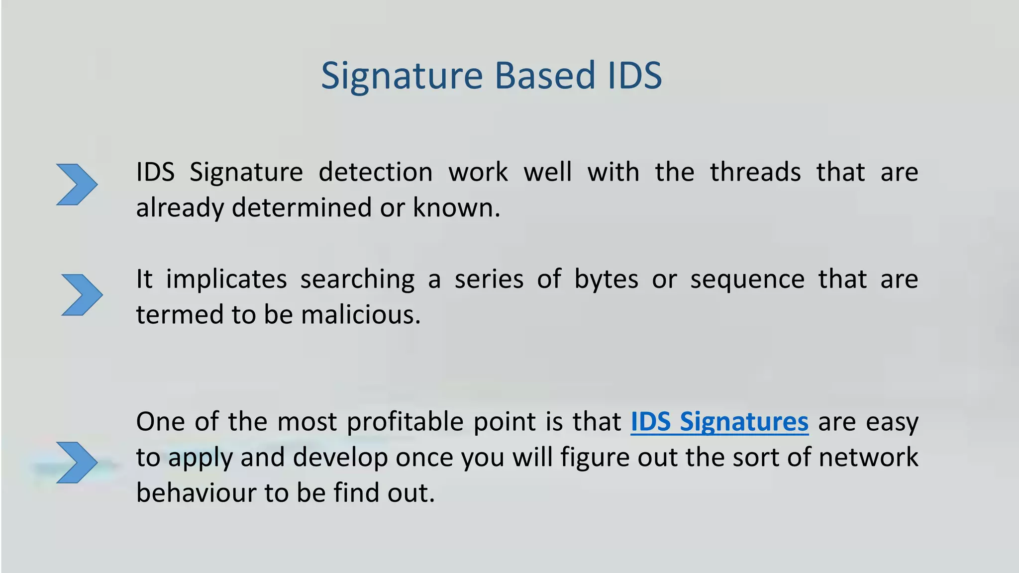 Five Major Types of Intrusion Detection System (IDS) | PPTX