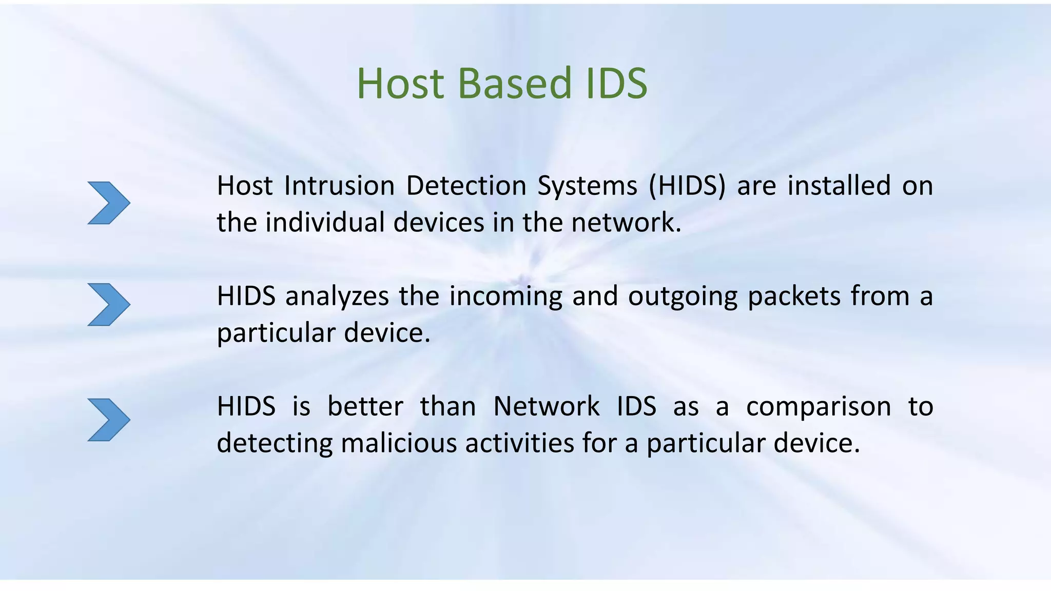 Five Major Types of Intrusion Detection System (IDS) | PPTX
