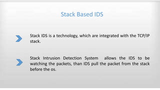 Five Major Types of Intrusion Detection System (IDS) | PPTX