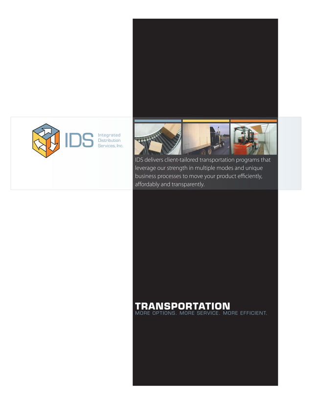 IDS Transportation Brochure | PDF | Logistics and Transportation ...