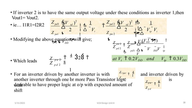 Ids vs Vds relation in MOSFET VLSI Design.pptx | Physics | Science