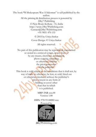 IF SHAKESPEARE WAS A SALESMAN | PDF