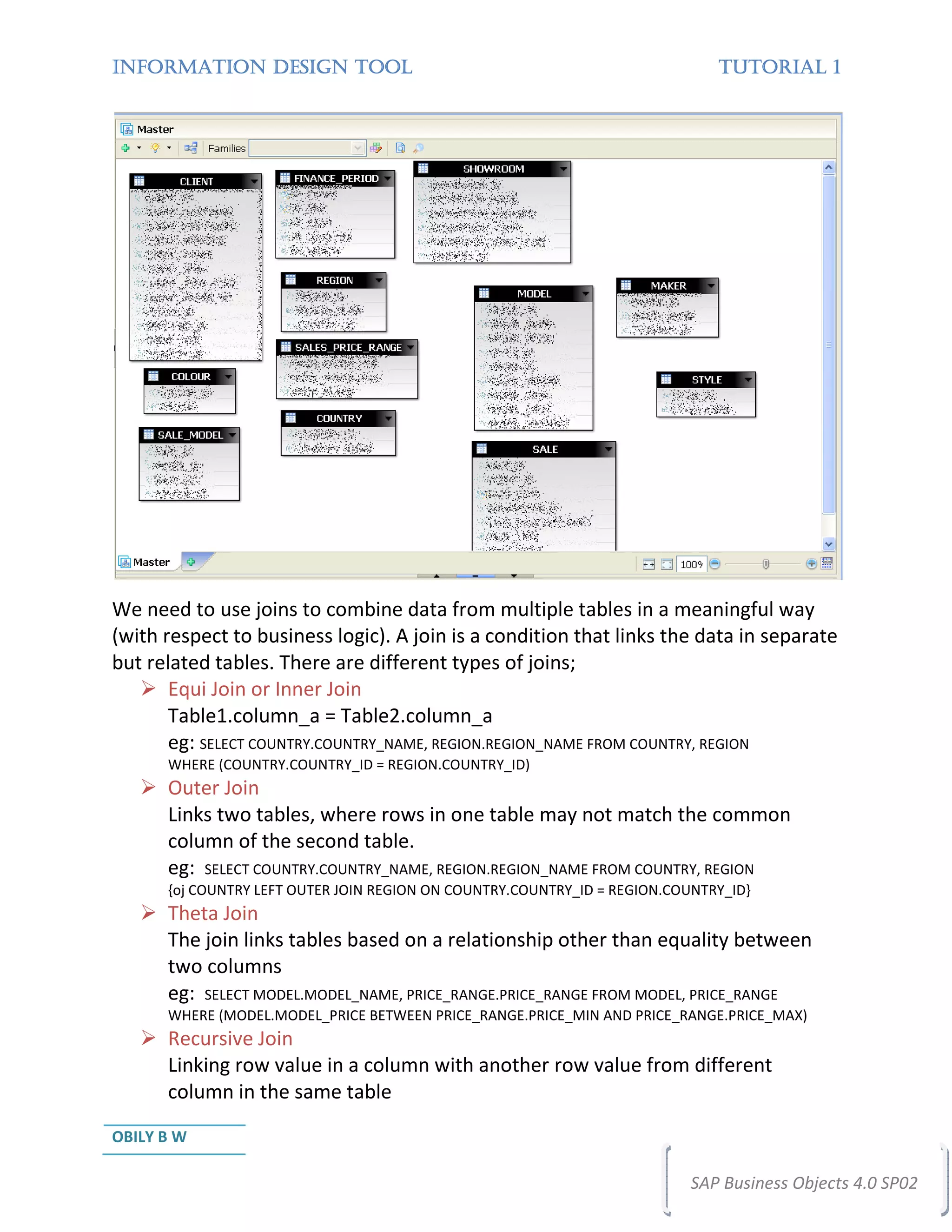 Information Design Tool -Tutorial2 | PDF