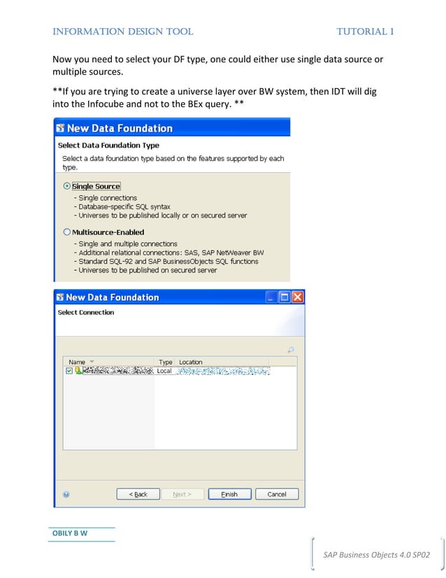 Information Design Tool -Tutorial2 | PDF