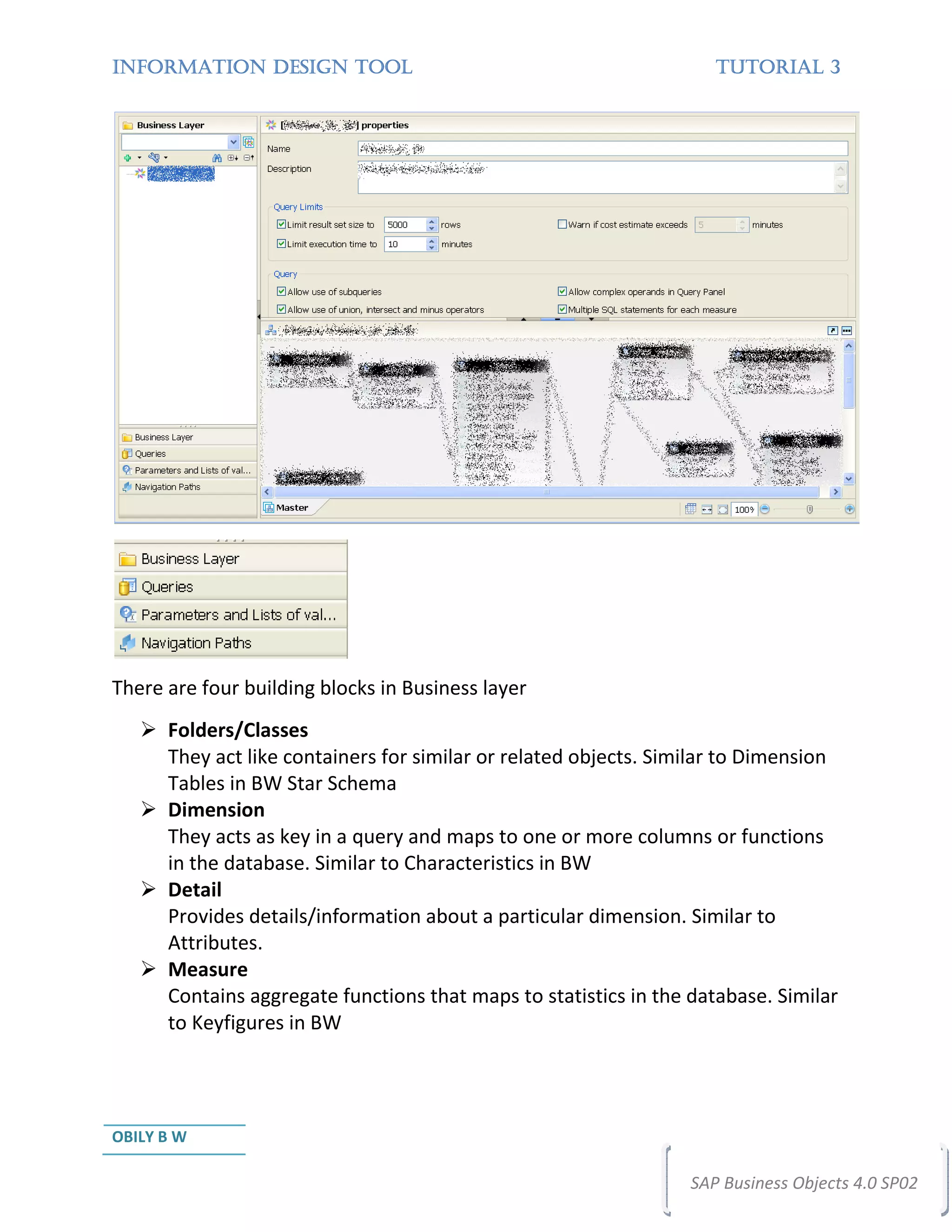 Information Design Tool -Tutorial3 | PDF | Databases | Computer Software and Applications