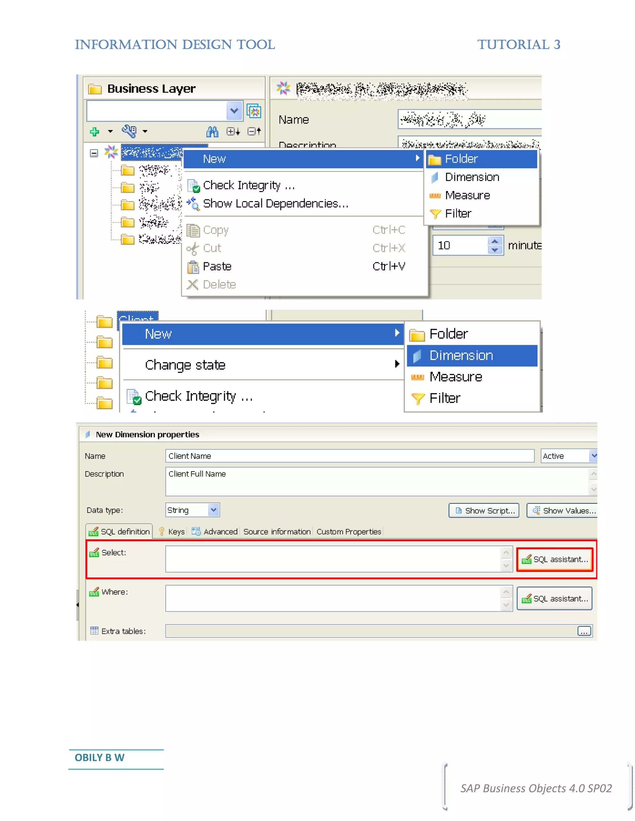 Information Design Tool -Tutorial3 | PDF | Databases | Computer Software and Applications