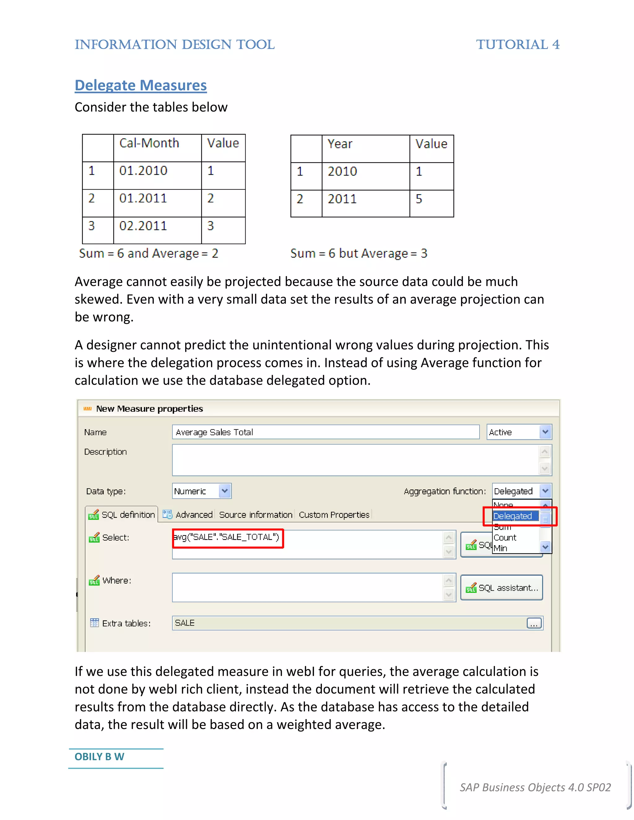 Information Design Tool -Tutorial4 | PDF
