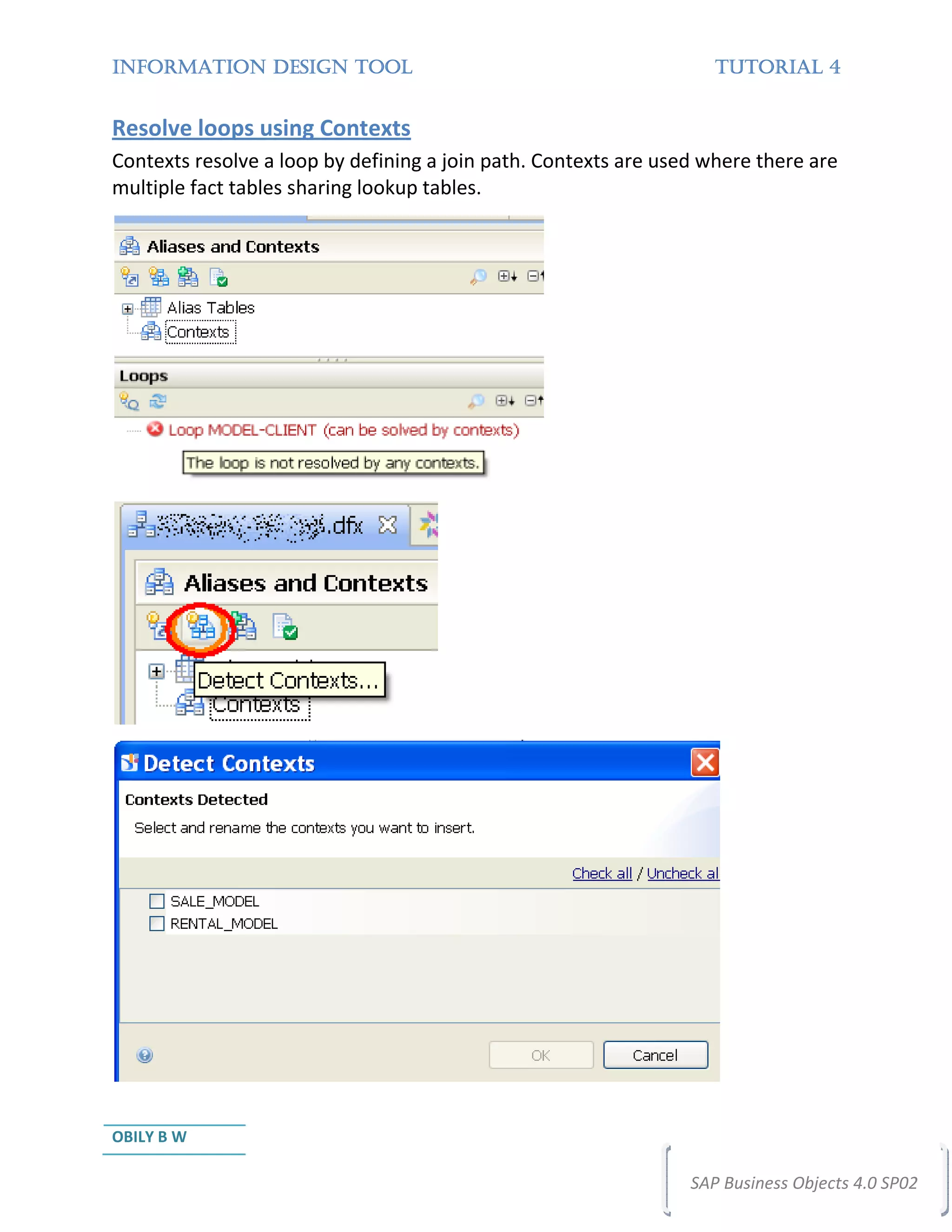 Information Design Tool -Tutorial4 | PDF