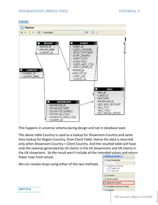 Information Design Tool -Tutorial4 | PDF