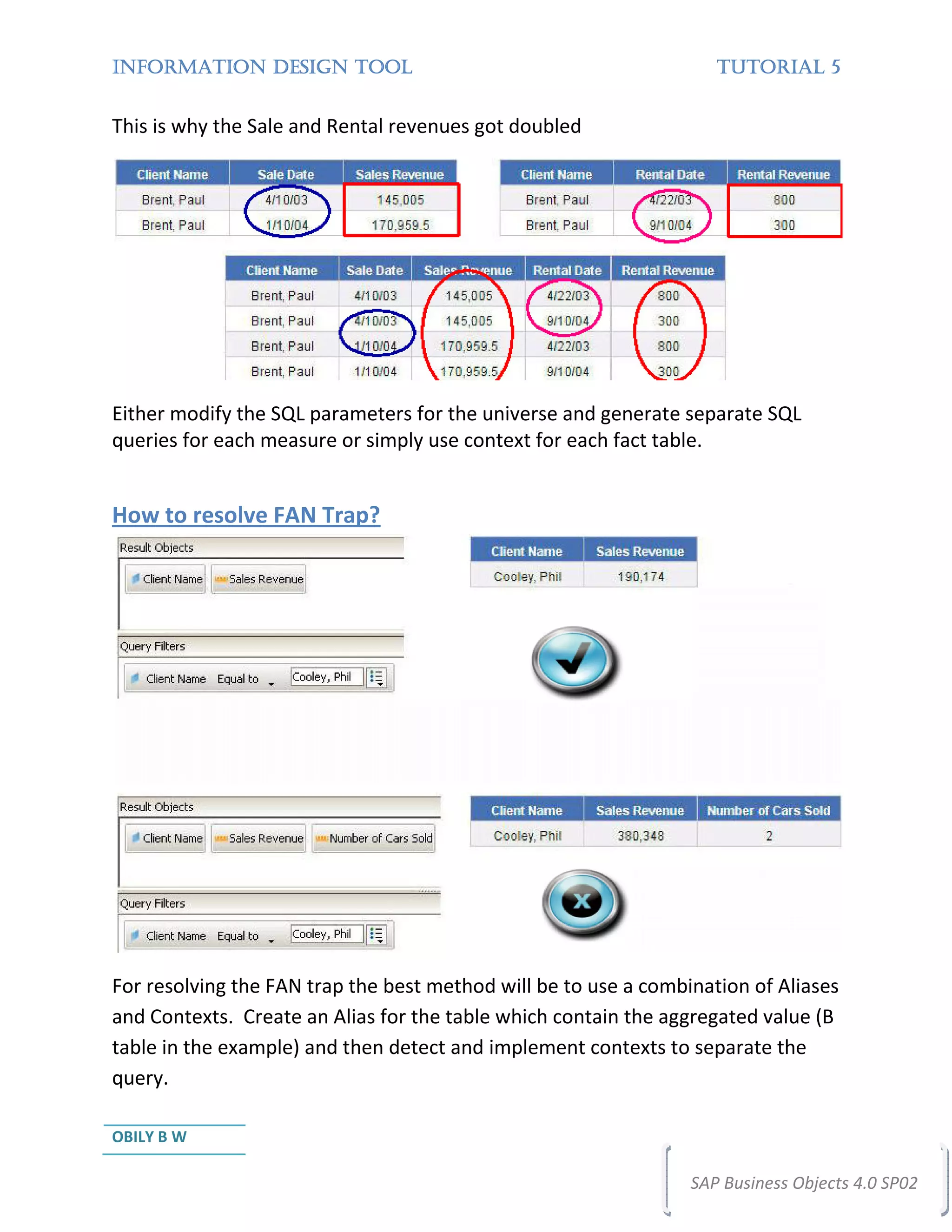 Information Design Tool -Tutorial5 | PDF