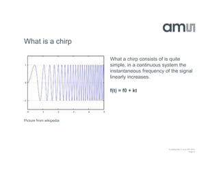 IDT2014 Chirp Presentation | PDF | Digital Audio | Computer Software ...