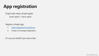 Use your Web skills and the Microsoft Graph to build apps for Microsoft ...