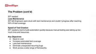 IDT Case Study | PPT