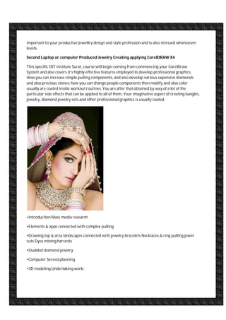 Idt surat jewellery courses assignments details | PDF