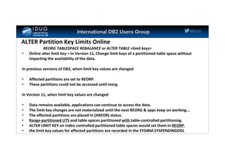 IDUG NA 2014 / 11 tips for DB2 11 for z/OS | PPT