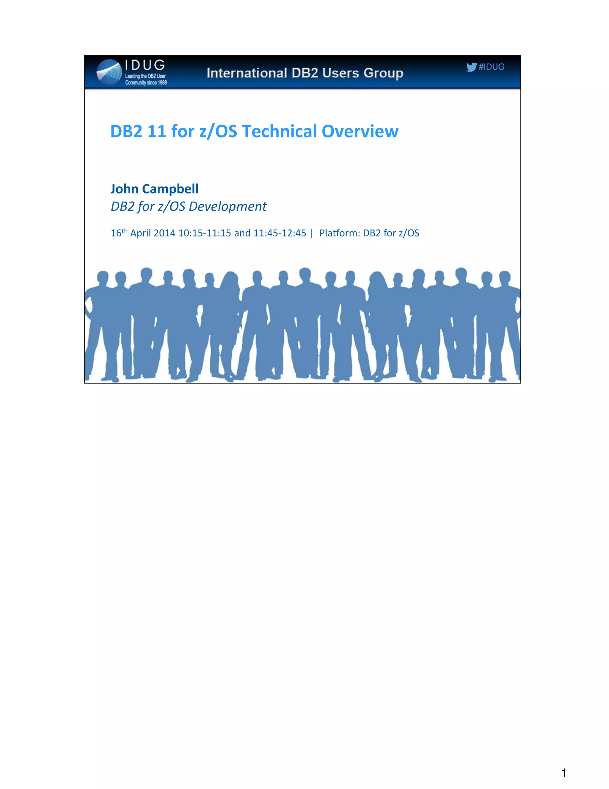 DB2 11 Technical Overview - John Campbell | PDF